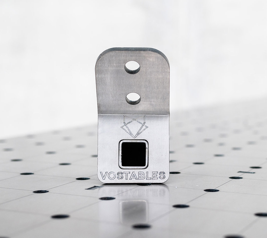 Large stop bar - vostables - customised welding tables